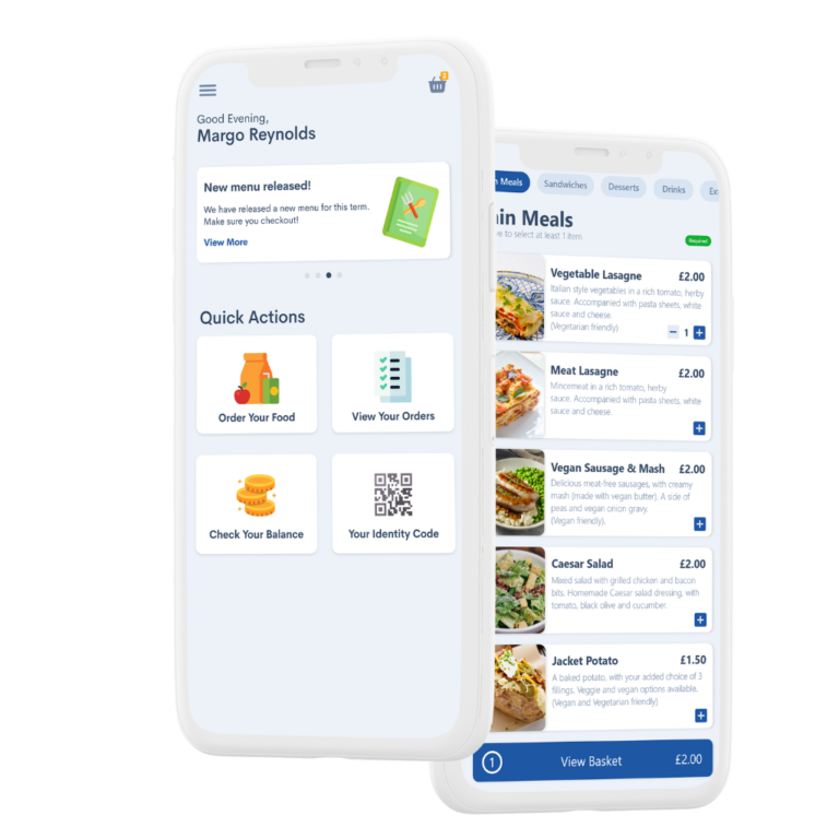 Pre-order school meal app & balance checker | Fusion Online
